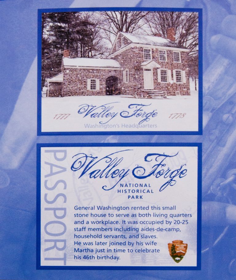 Valley Forge National Historical Park Passport Stamp-The Encampment ...